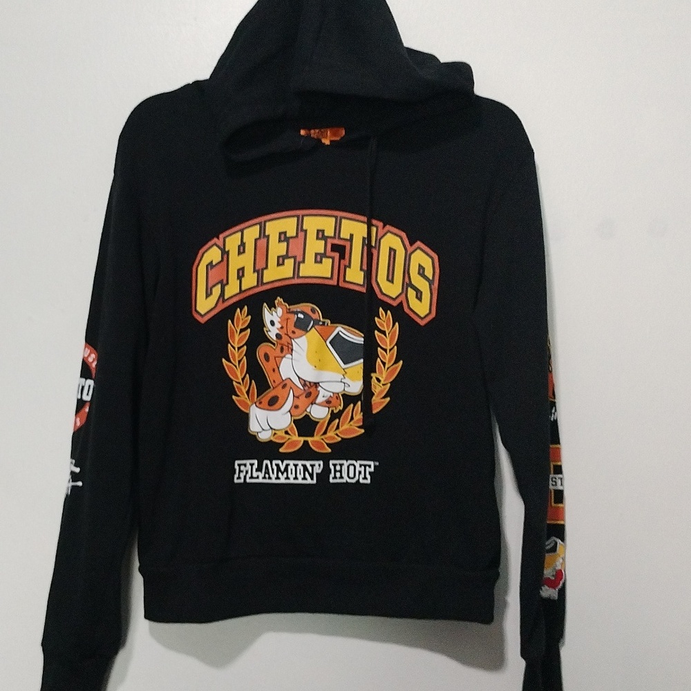Mad Engine Chester Cheetos Pullover Hoodie Size Sm - Gem